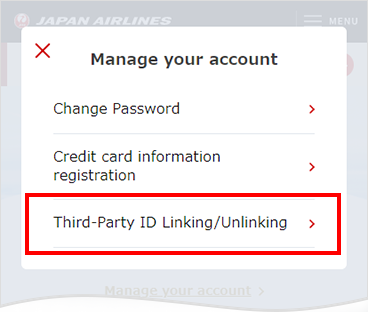 JAL | Link your account with third-party IDs for more convenience when ...